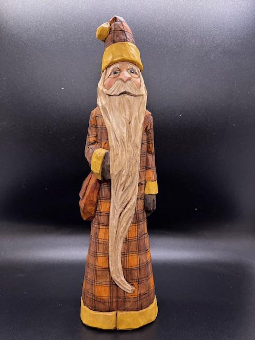 Santa, Woodland Colors - Etsy