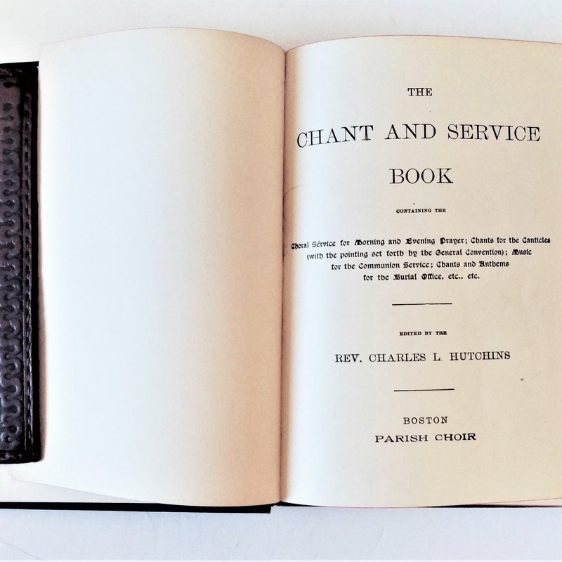 Church Book - Etsy