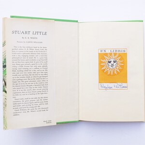 Stuart Little by E.B. White, Book Club Edition, 1945, Illustrated by ...