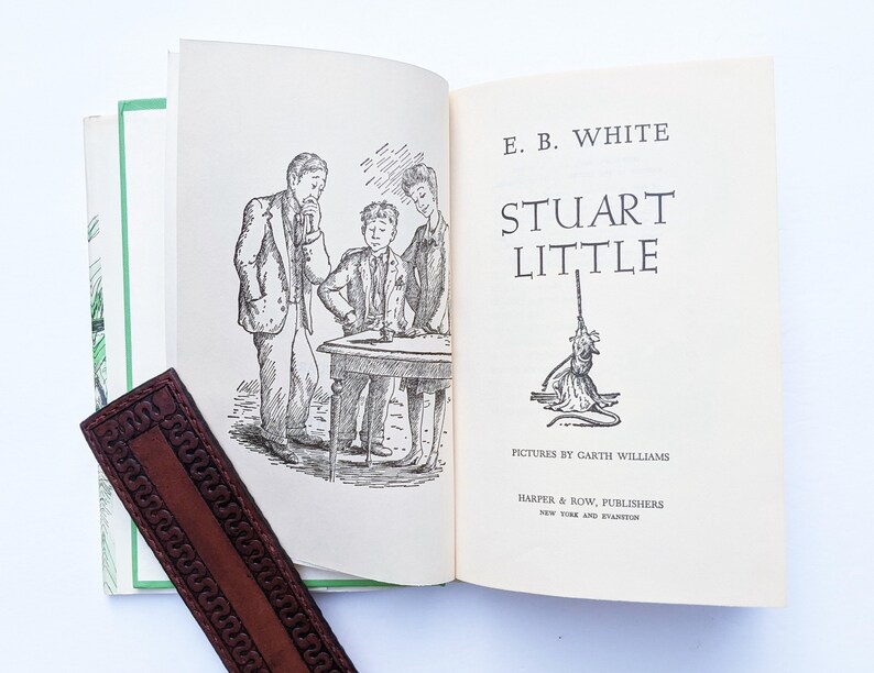 Stuart Little by E.B. White, Book Club Edition, 1945, Illustrated by ...