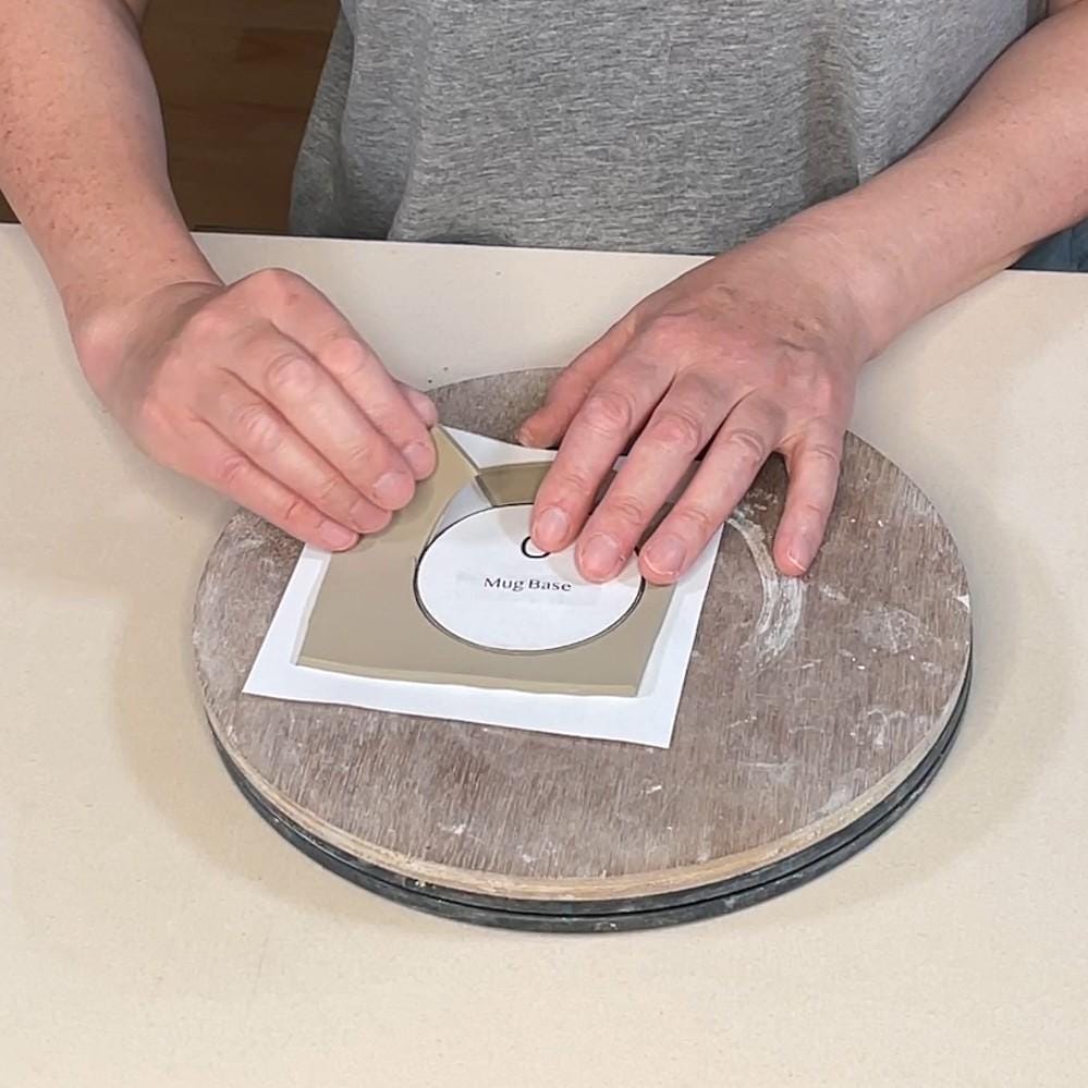 Printable Pottery Mug Template With Step by Step Video for Handmade ...