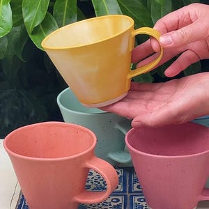 Printable Pottery Mug Template With Step by Step Video for Handmade ...