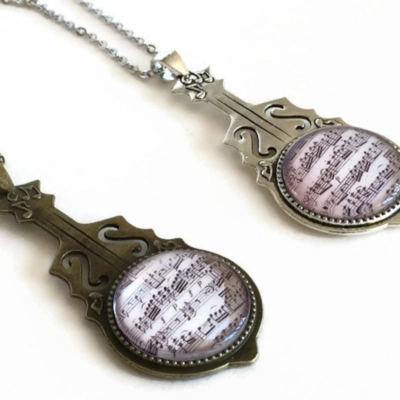 Music Pendant - Etsy