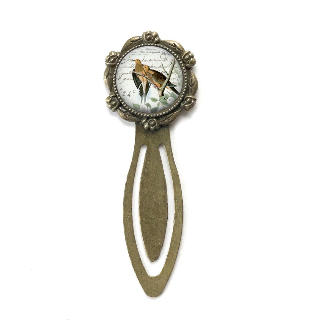 Mourning Dove Bookmark Gift for Reader Place Holder for - Etsy