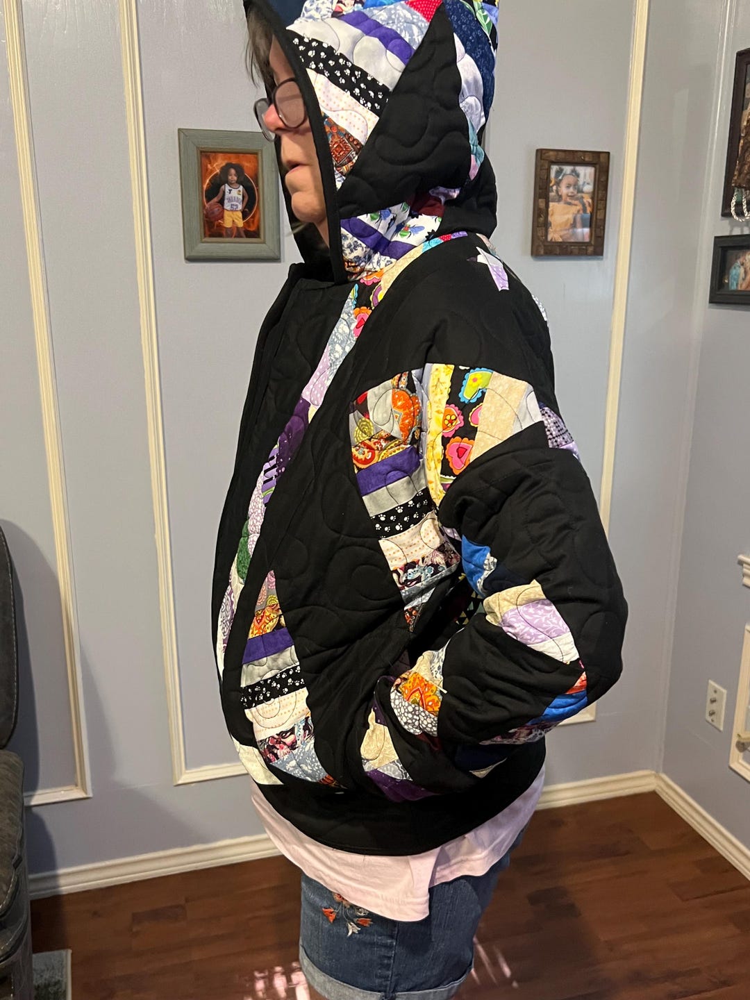 Quilted Jacket With Hood - Etsy