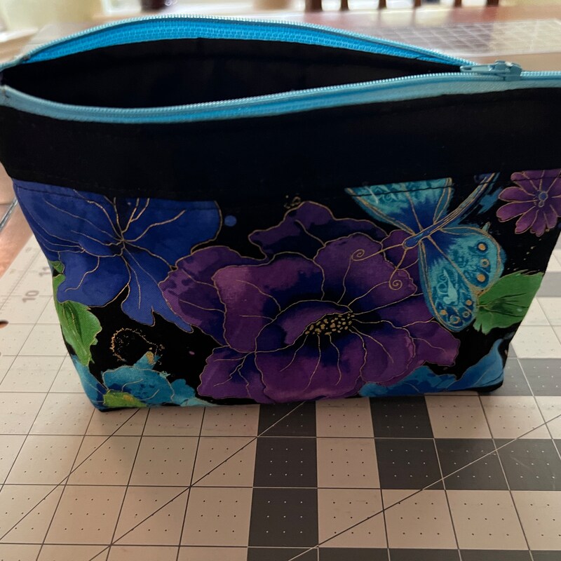 Quilted Zipper Pouch - Etsy