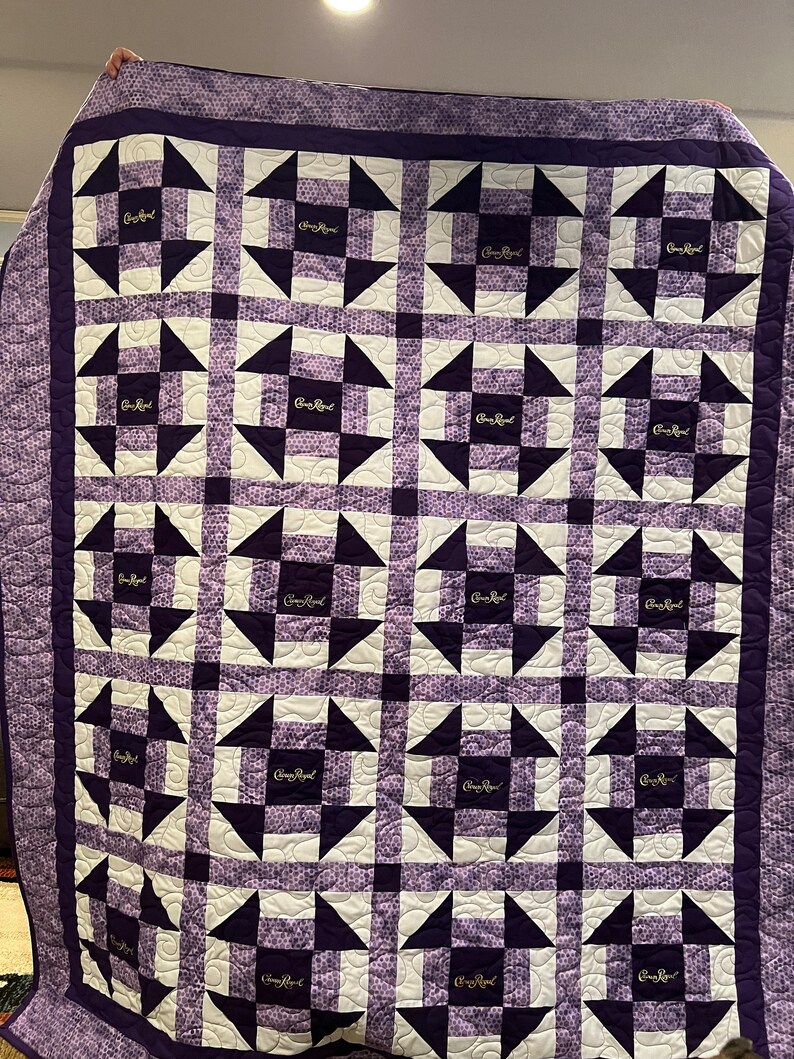 Crown Royal Quilt - Etsy