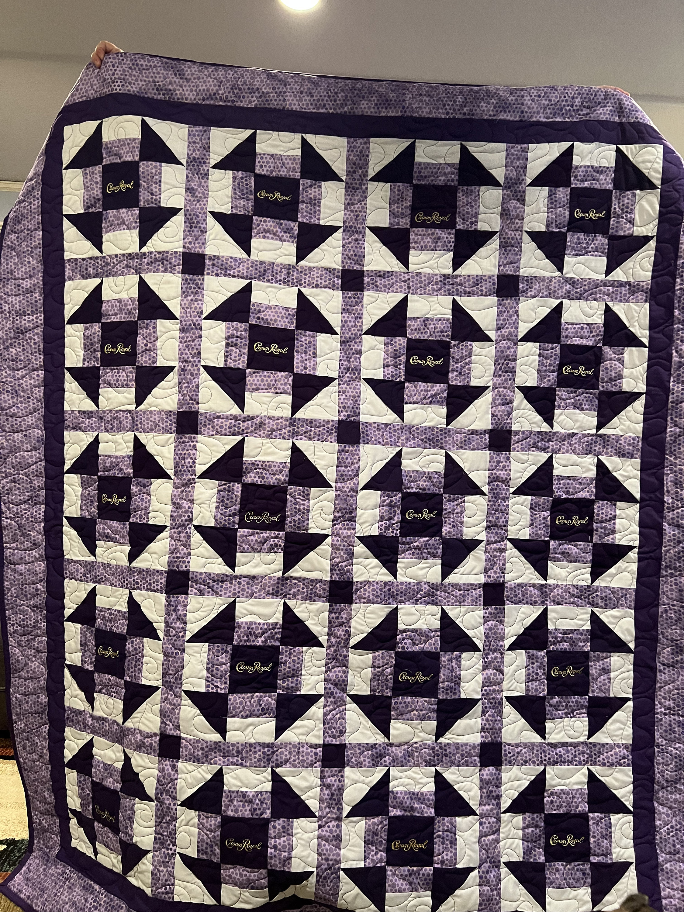 Crown Royal Quilt - Etsy