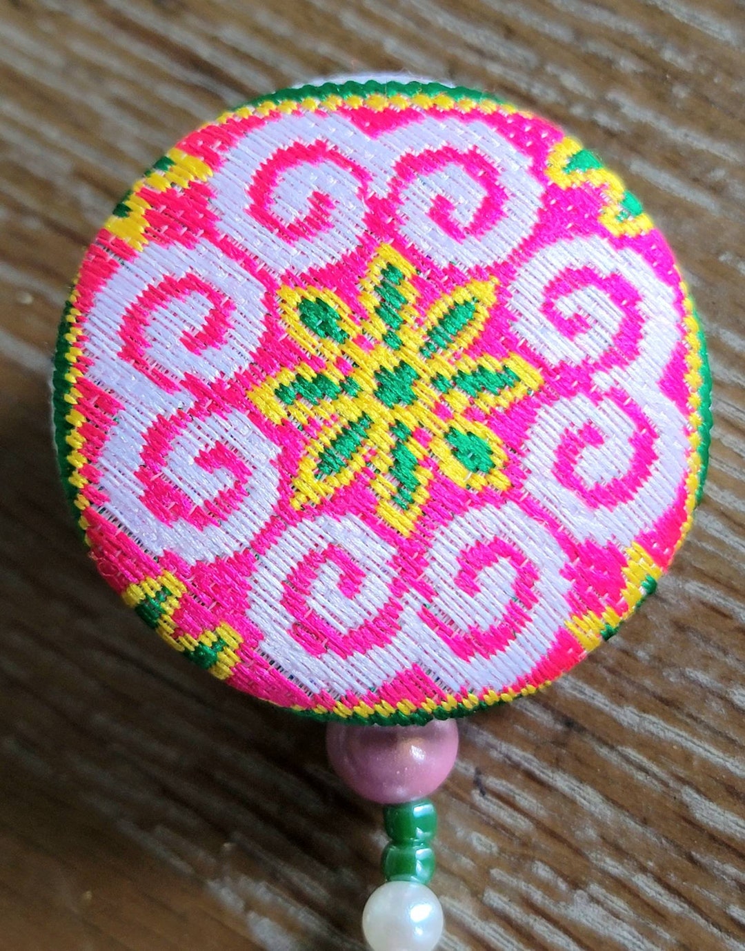 Hmong Inspired ID Badge - Etsy