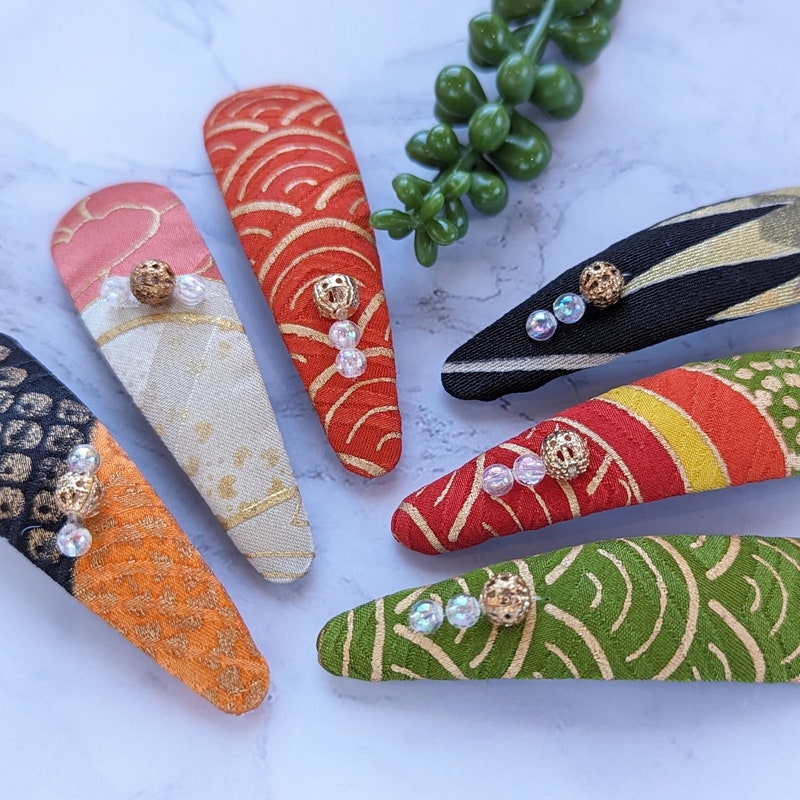 Snap Hair Clips - Etsy