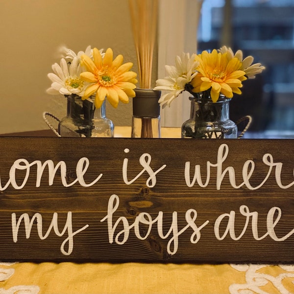 Boys Sign - Etsy