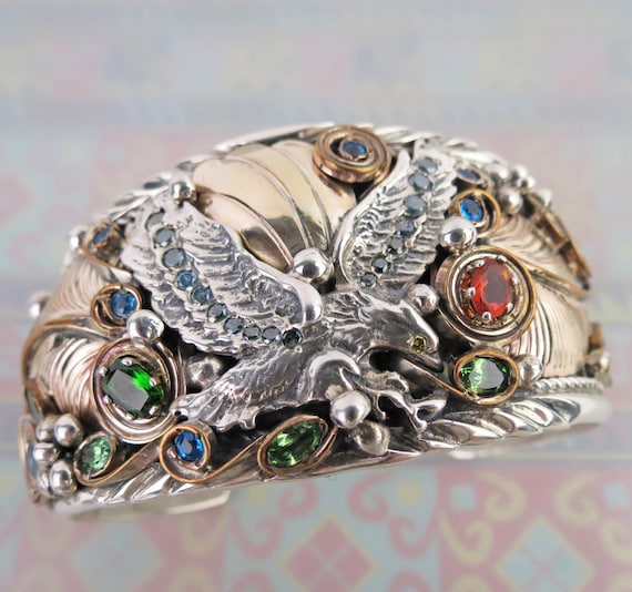 Allen Chee Native American Navajo dazzling multi colo… - Gem