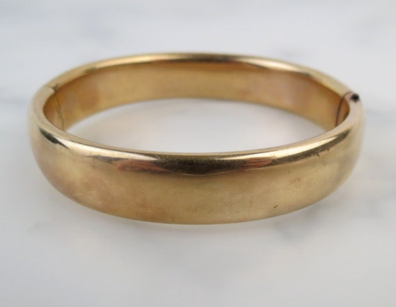 Soft matte finish antique unique thick rolled gold fi… - Gem