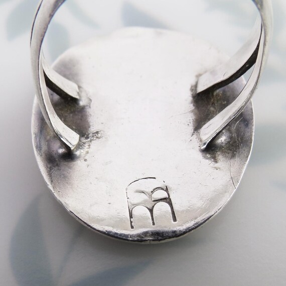 Fine vintage Hopi Native American sterling silver rin… - Gem