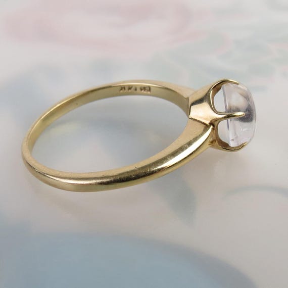 Antique belcher crown mount 1.75 carat natural moonst… - Gem