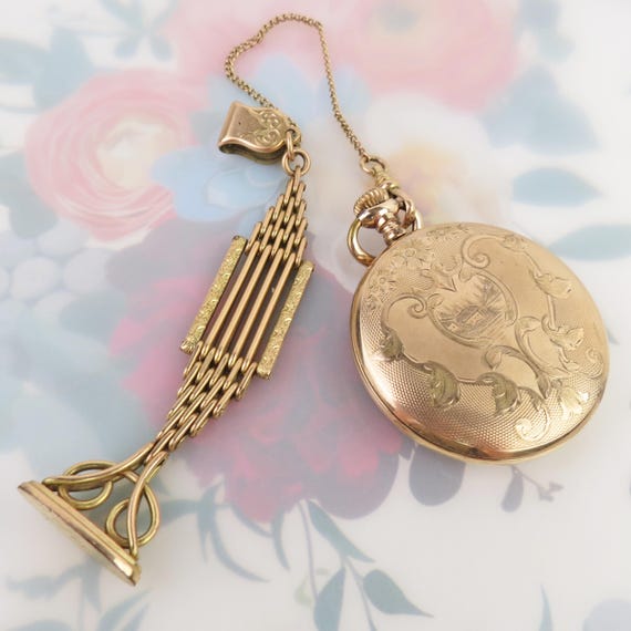 1908 Antique Waltham 15 jewel pocket watch Model 1894… - Gem