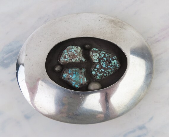 Vintage 1970s shadow box Native American sterling sil… - Gem