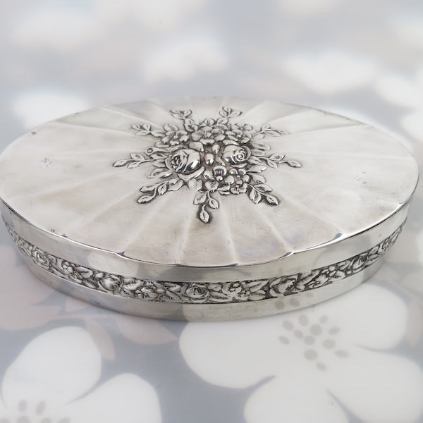 Repousse Silver - Etsy