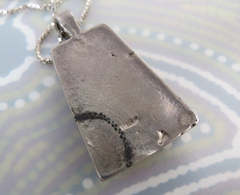 Vintage Native American Wood Inlay With Cast Sterling Silver - Etsy