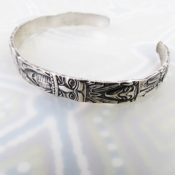 MAG sterling silver Totem Totemic north coast Haida 1… - Gem