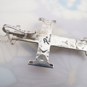 Native American Signed Joe Delgarito Sterling Spiderweb Turquoise Old ...