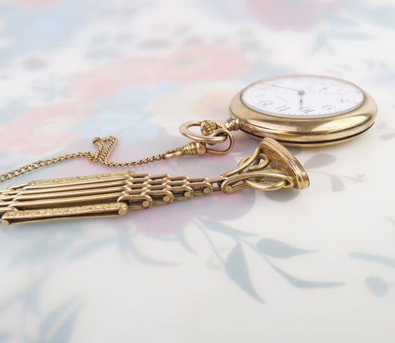 1908 Antique Waltham 15 jewel pocket watch Model 1894… - Gem