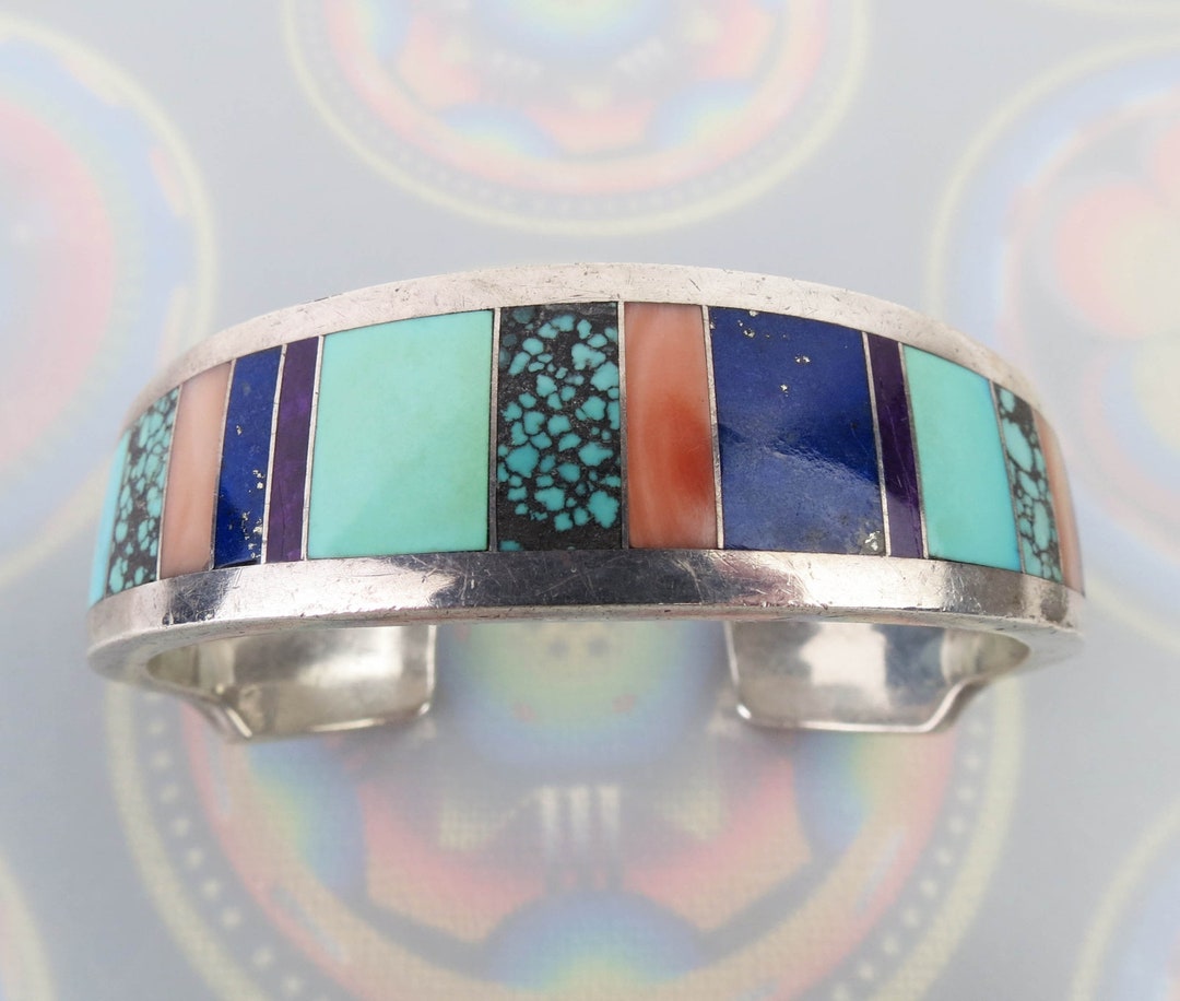 Vintage Ray Tracey & Knifewing Segura Native American Superb Turquoise ...