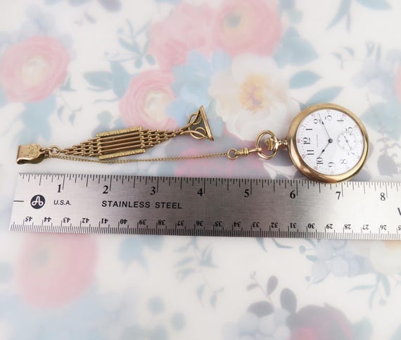 1908 Antique Waltham 15 jewel pocket watch Model 1894… - Gem