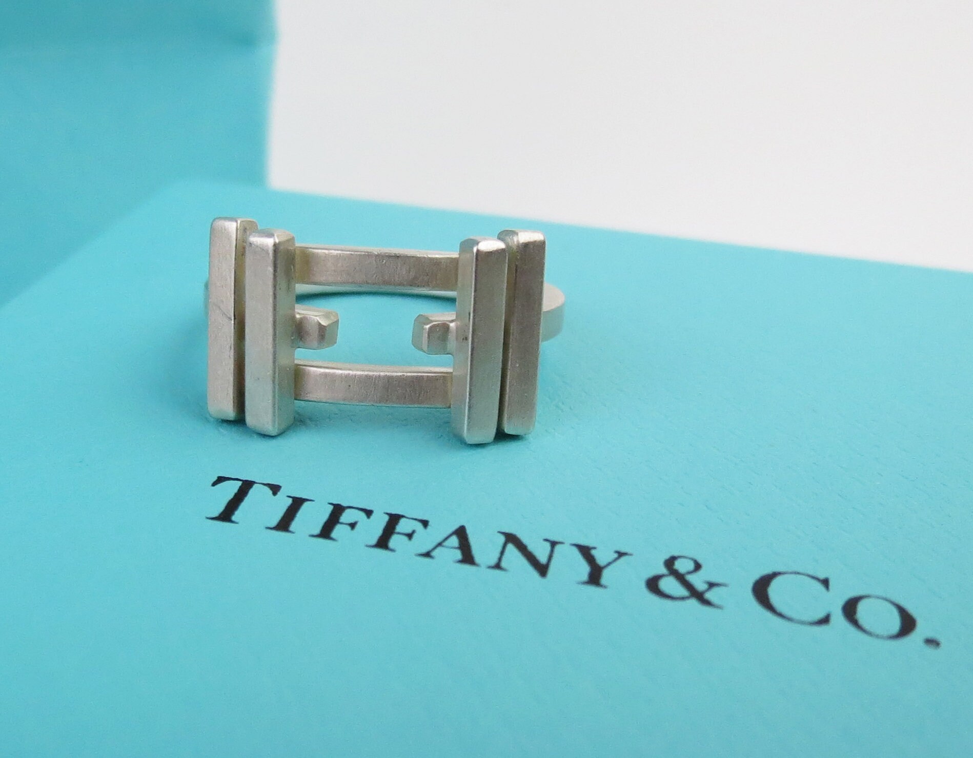 Tiffany & Co. Frank Gehry Axis Ring Sterling Silver 925 Size - Etsy