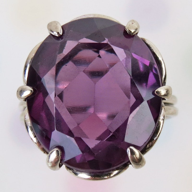 Light Purple Ring - Etsy