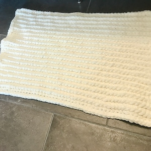 CROCHET PATTERN for Cozy Comfy Bath Mat - Beginner Friendly - Etsy