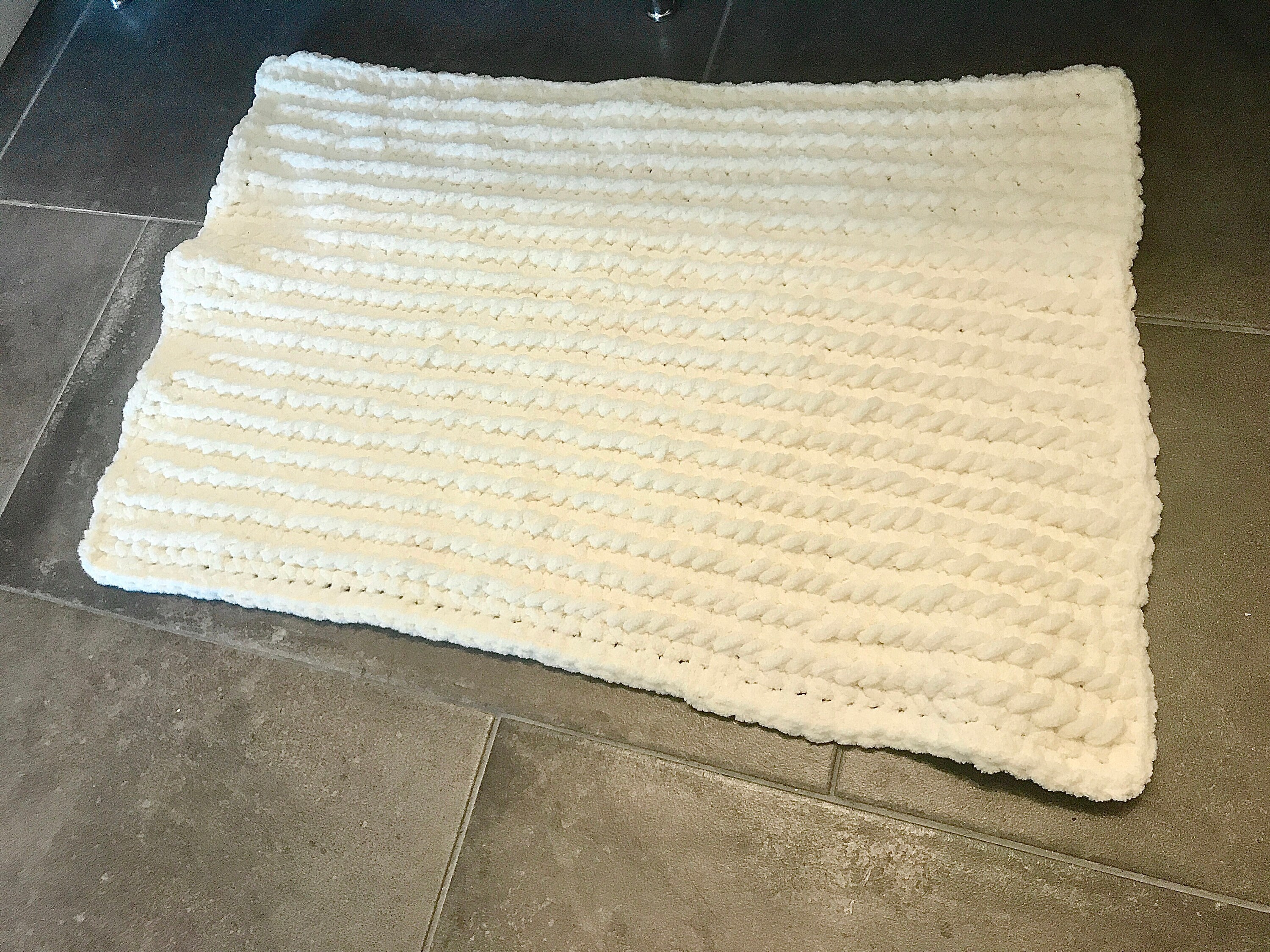 CROCHET PATTERN for Cozy Comfy Bath Mat - Beginner Friendly - Etsy