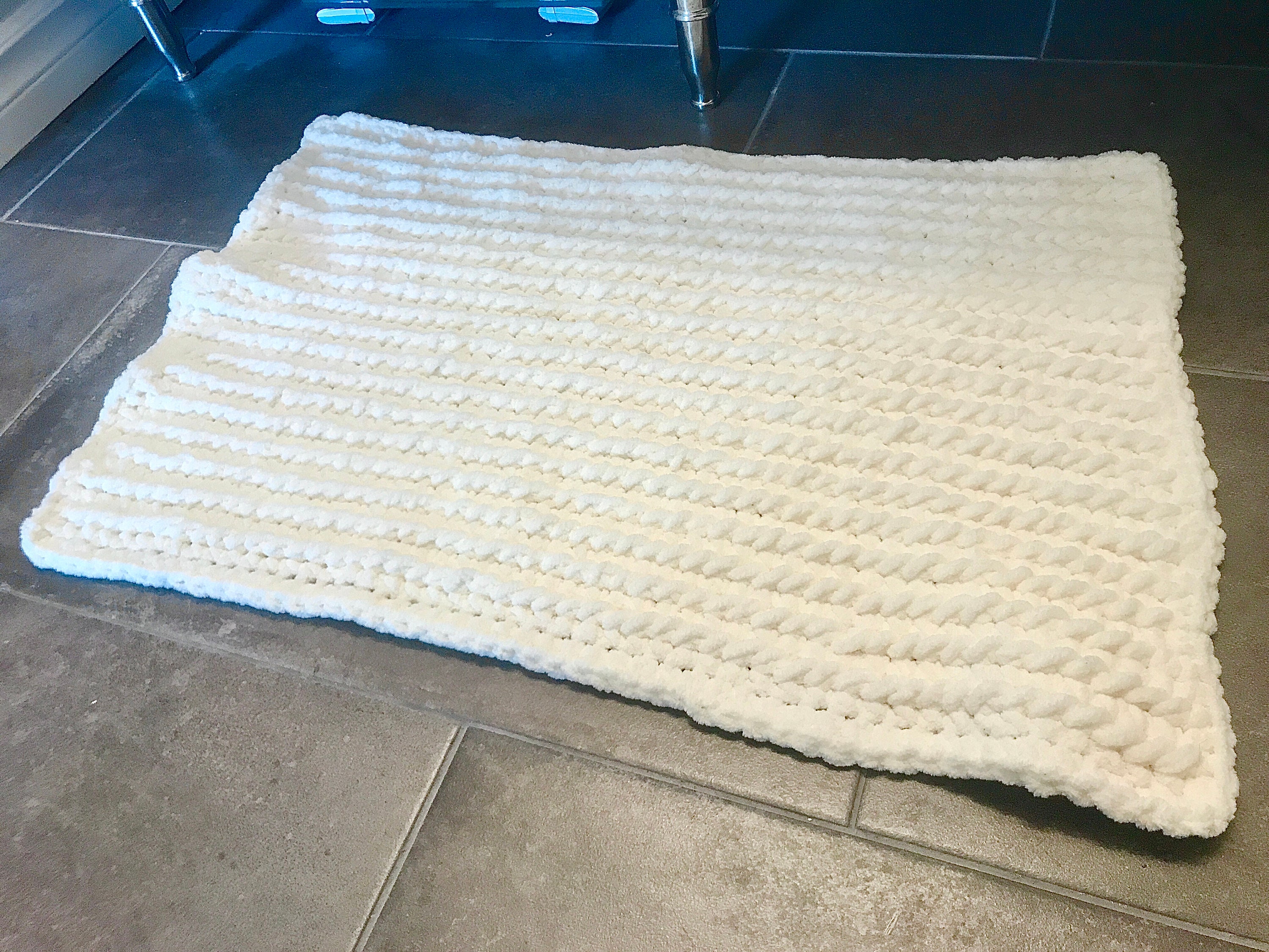 CROCHET PATTERN for Cozy Comfy Bath Mat - Beginner Friendly - Etsy