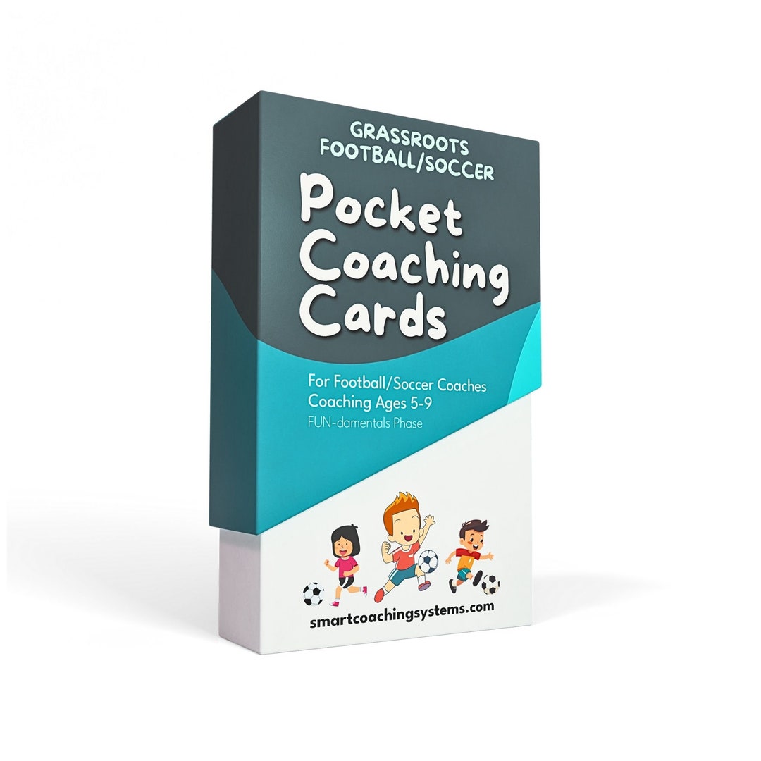 Grassroots Football/soccer Pocket Coaching Cards Age-appropriate Soccer ...