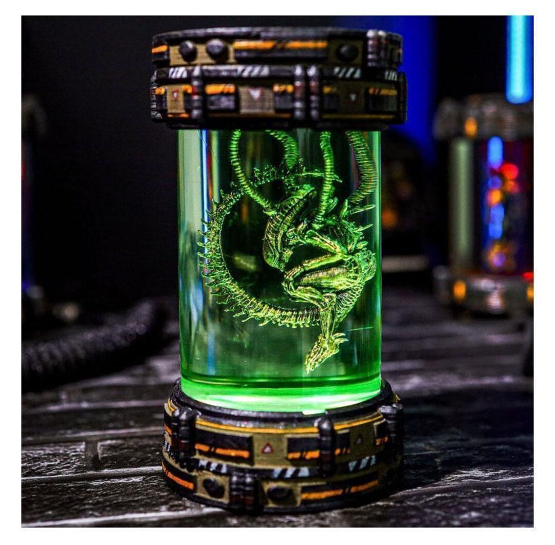 Xeno.morph Lamp, Ali.en Epoxy Lamp, Custom Sta.r Wars Night Light ...