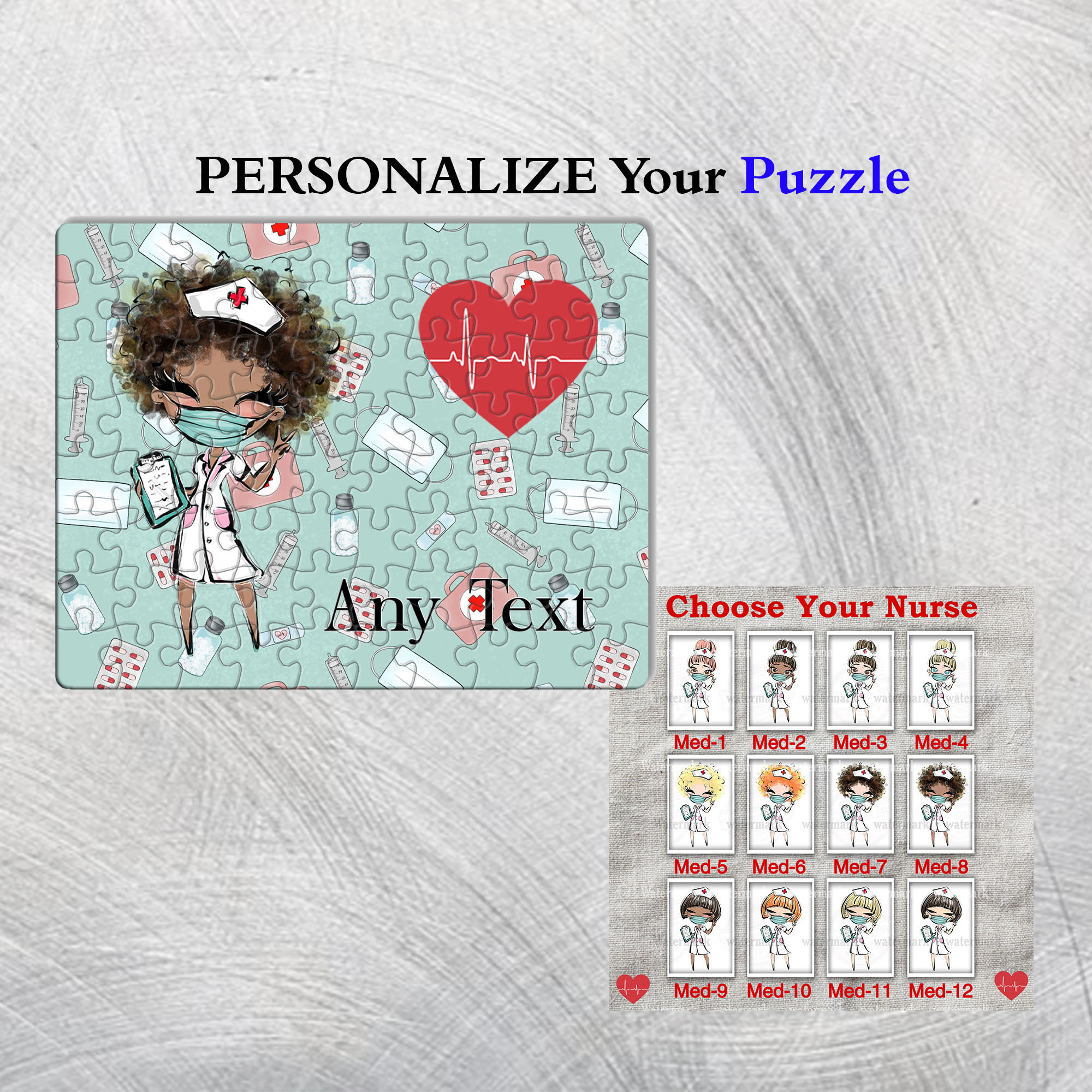 Jigsaw Puzzles Nurses - Etsy