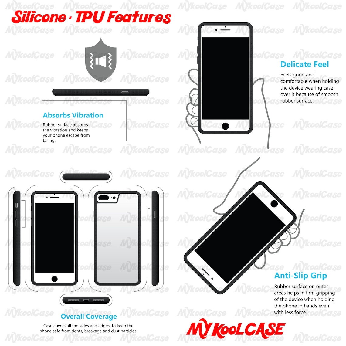 Silicone Shockproof Custom Phone Case Cover Personalized With - Etsy