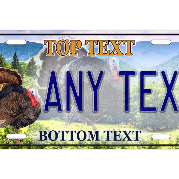 Turkey License Plate - Etsy