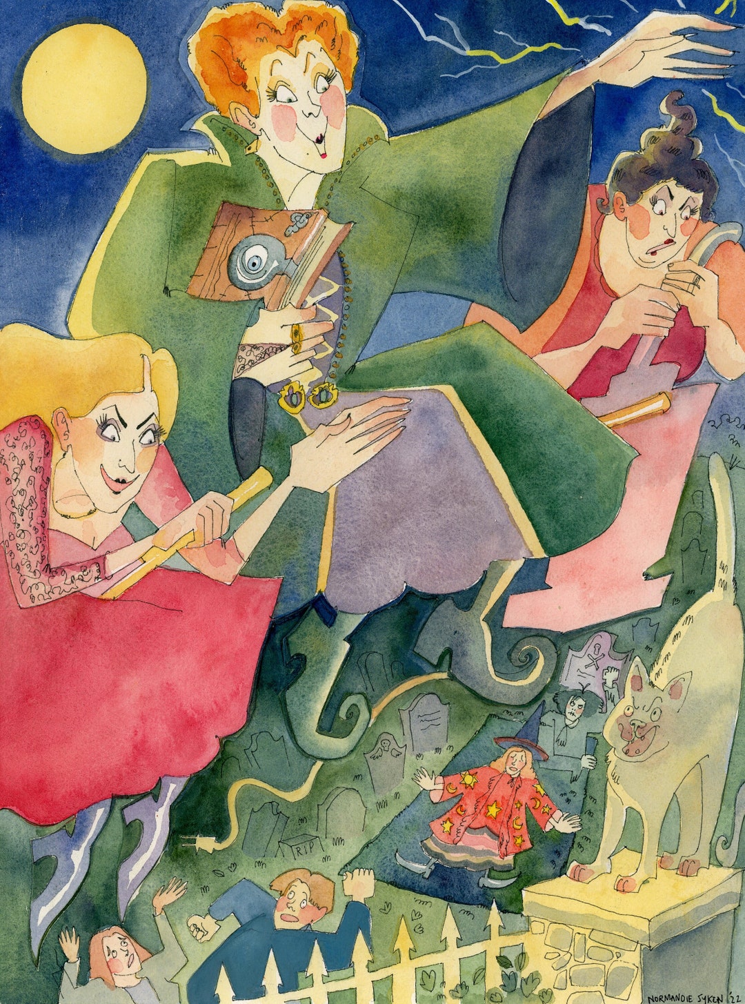 Hocus Pocus Fine Art Print - Etsy