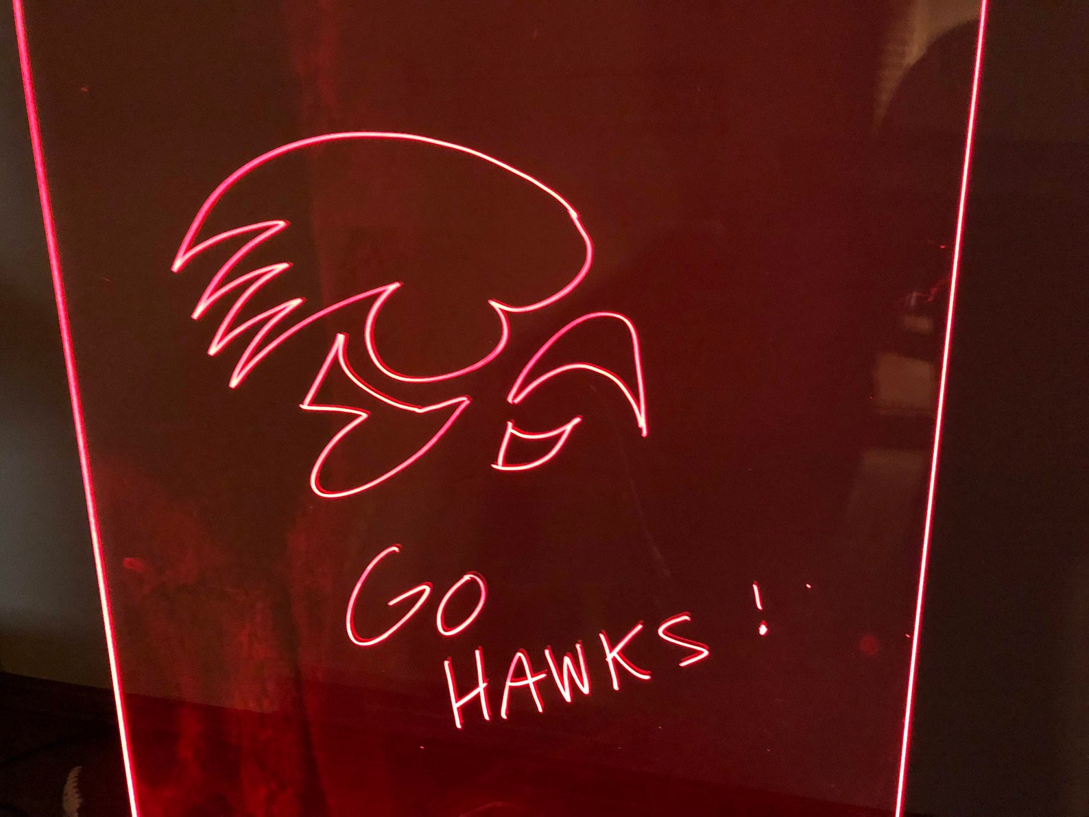 LED Writing Board. Acrylic Edge Lit. 128 - Etsy