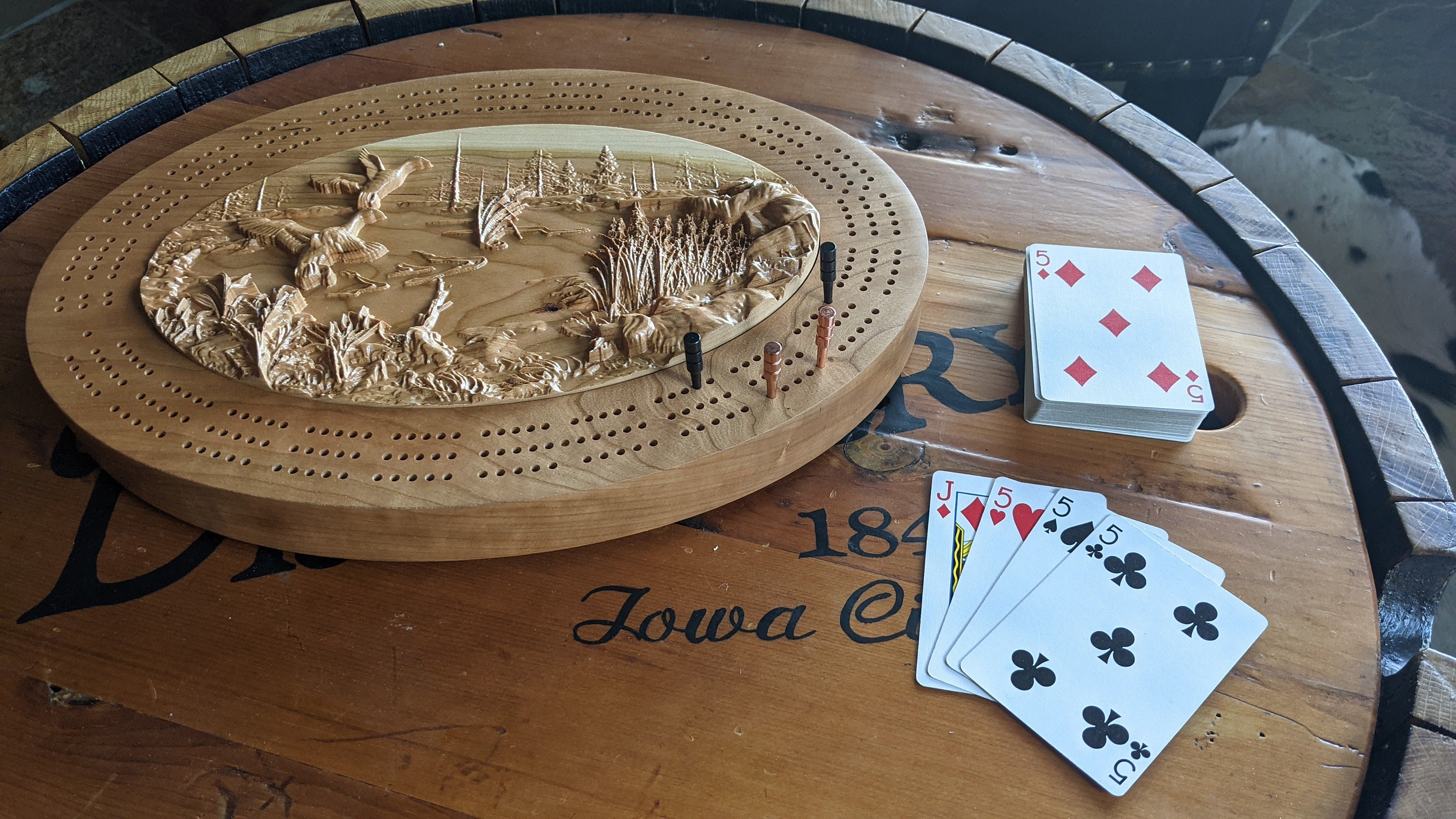 Buy 2 Get 1 Free Custom Cribbage Board Digital Files - Etsy