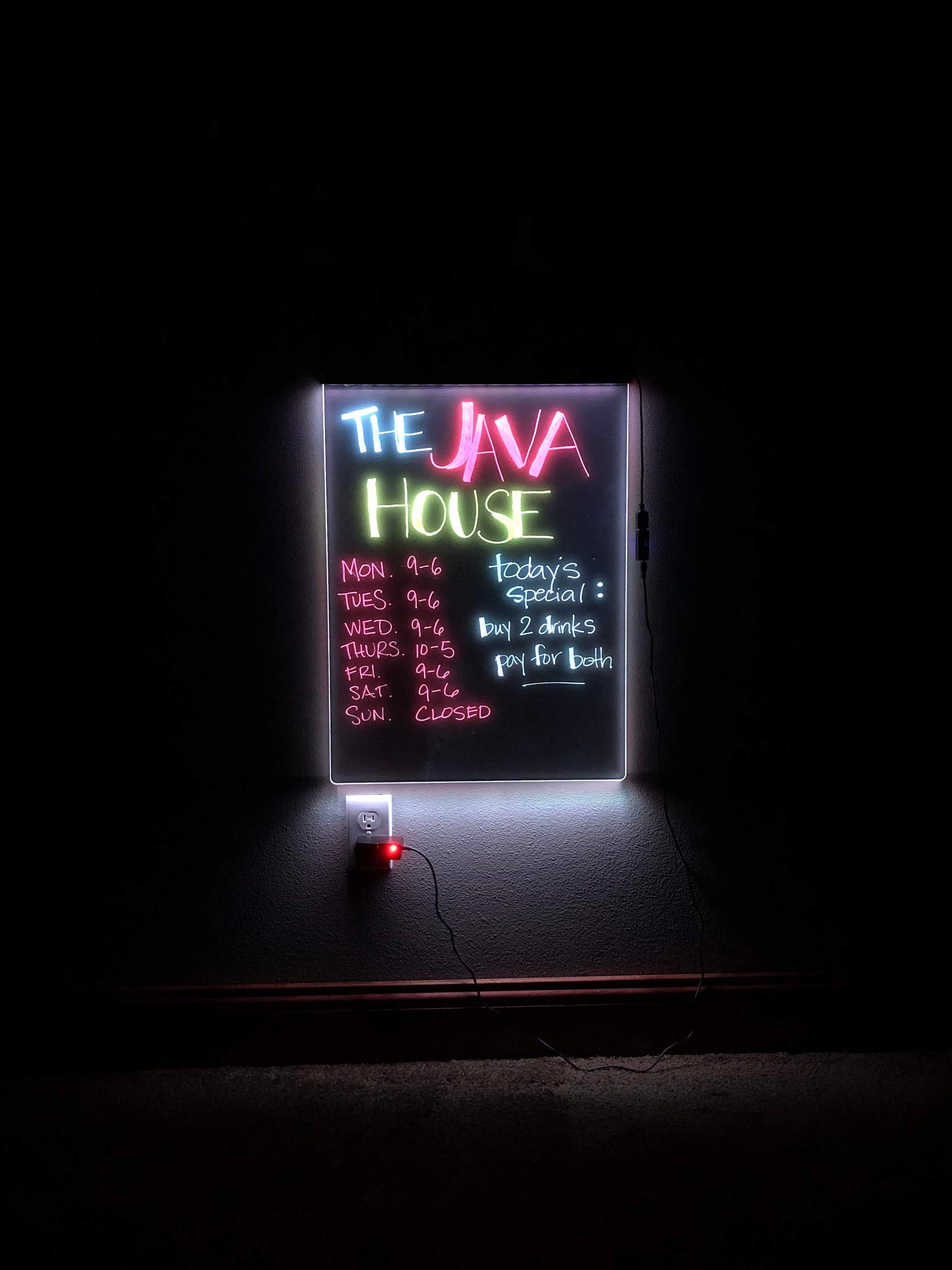 LED Writing Board. Acrylic Edge Lit. 128 - Etsy