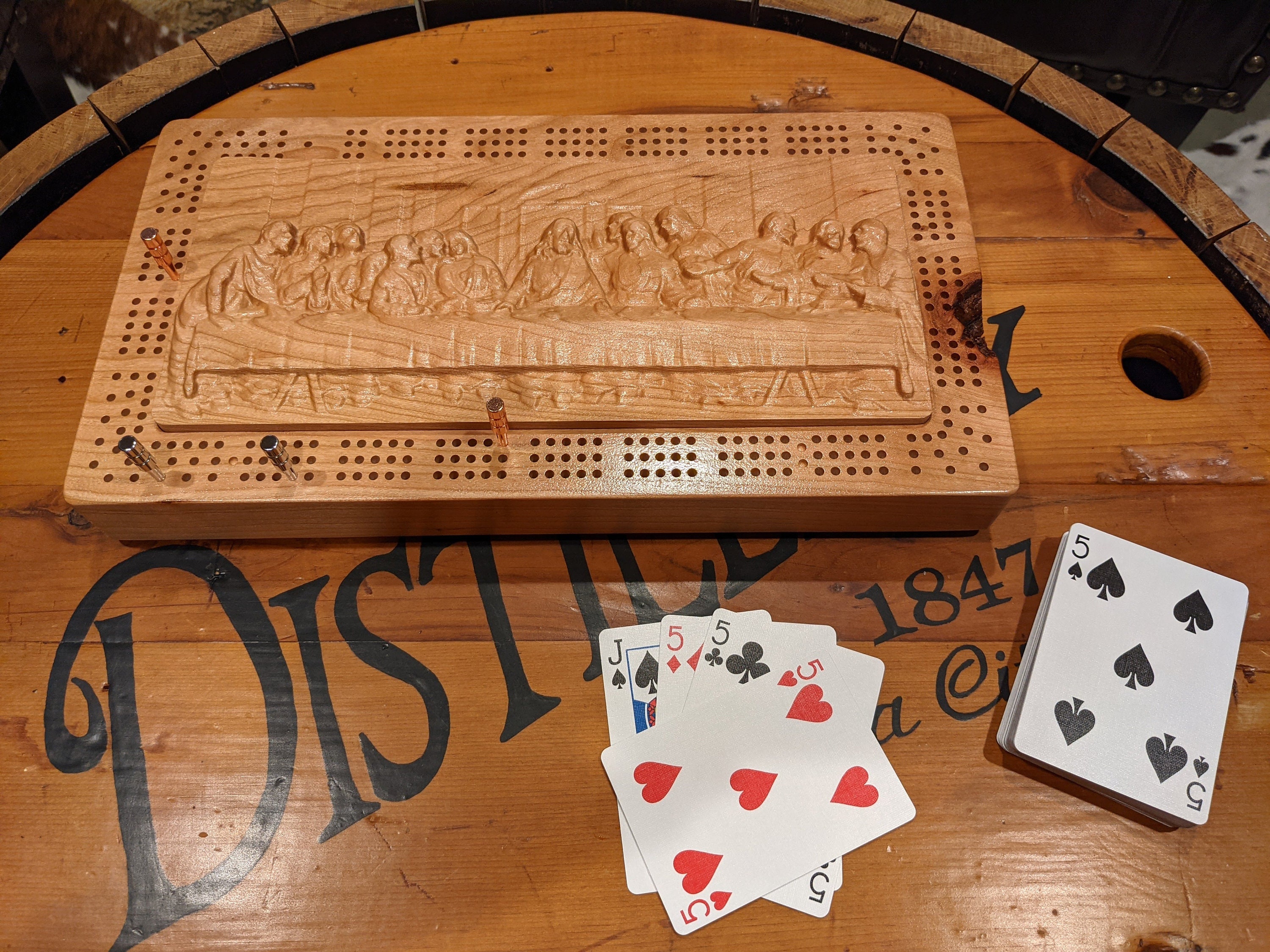 Buy 2 Get 1 Free Custom Cribbage Board Digital Files - Etsy