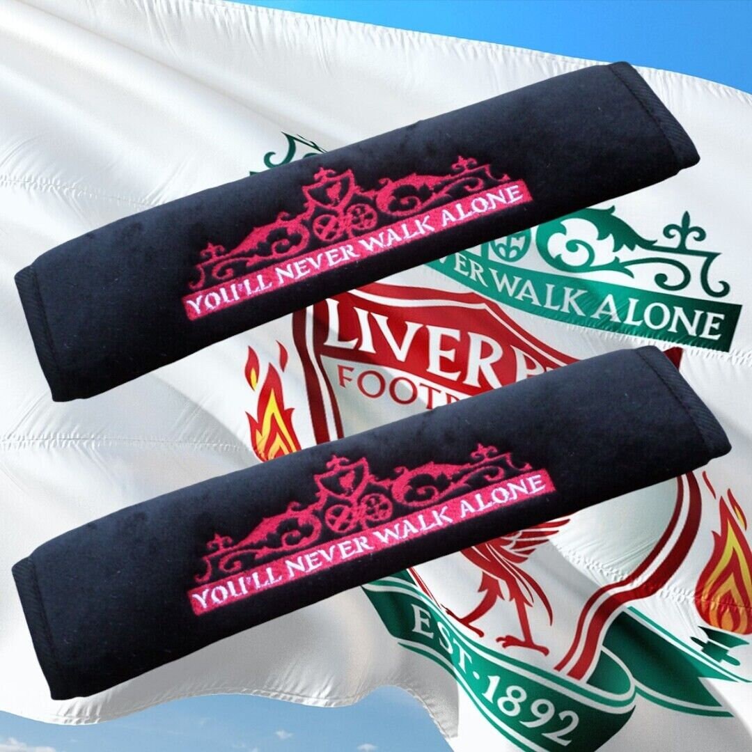 Liverpool FC Embroidered Seat Belt Covers: YNWA Fan Gift - Etsy