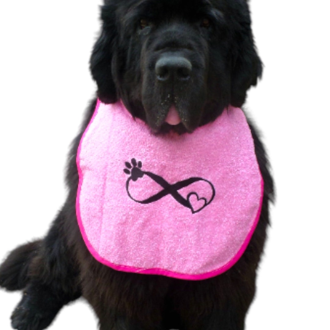 Dog Slobber Bib - Super Comfortable and Elegant - Infinity Design ...