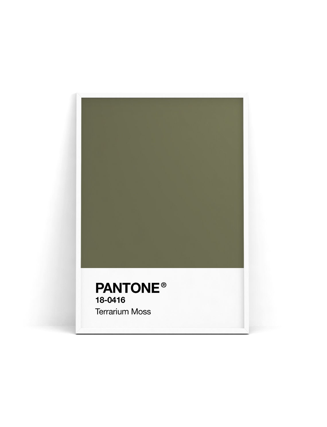 Pantone Spring/Summer 2019 Terrarium Moss Green Pantone | Etsy