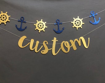 Nautical Banner | Etsy
