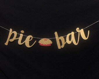 Pie Bar Banner | Etsy
