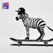The Zebra Effect: Digital Art - Etsy