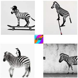 The Zebra Effect: Digital Art - Etsy